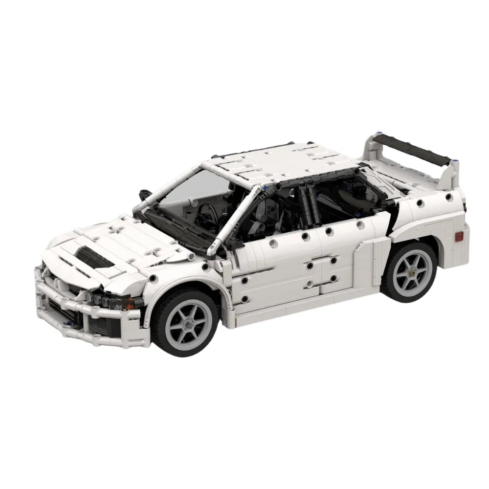 Lancer Evolution VIII JDM MOC Building Blocks | 1589 Pcs