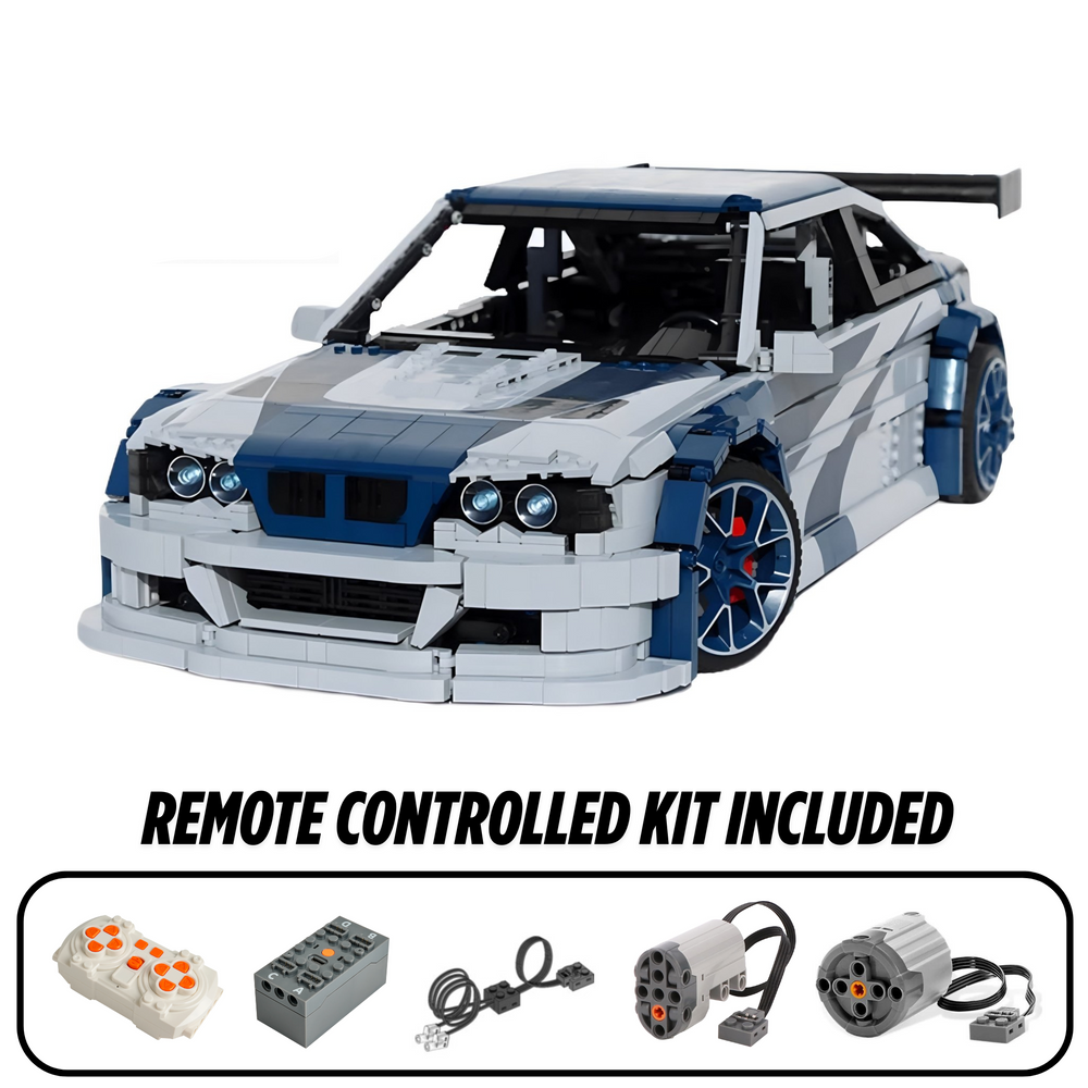 M3 GTR NFS Most Wanted Building Blocks Set | 5049 Pcs