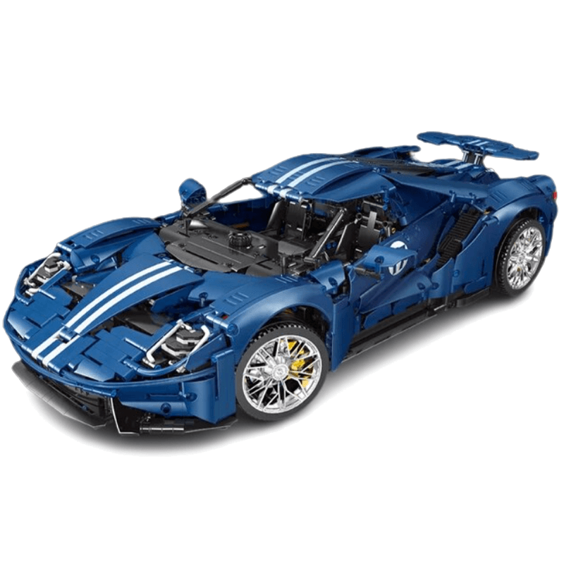 Heritage GT40 Le Mans Icon Muscle Car Building Blocks | 3055 Pcs