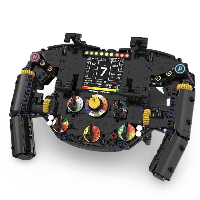 1:1 Formula Racing Steering Wheel F1 Building Blocks | 849 Pcs