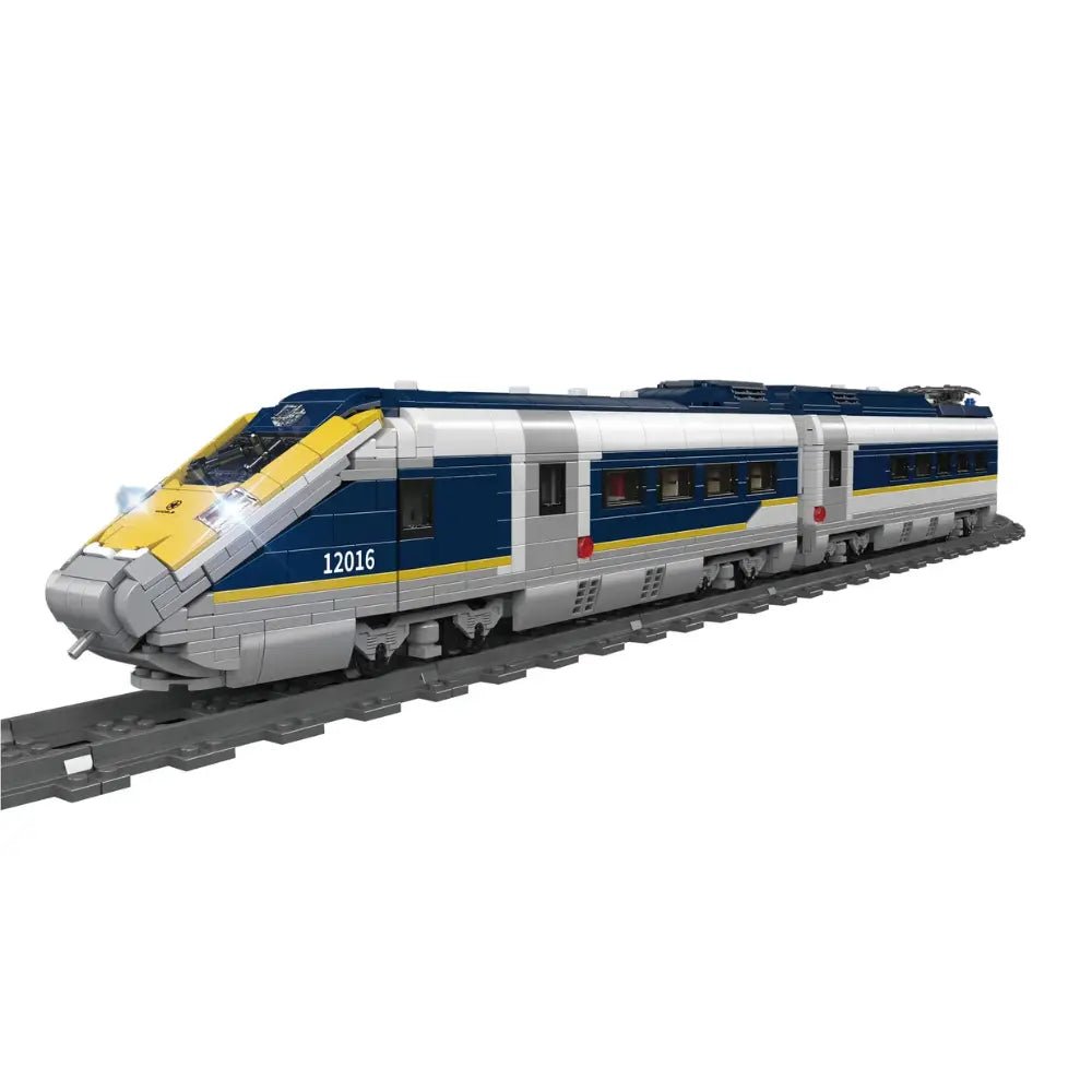 High-Speed Euro Express Train Building Blocks Set | 2085 Pcs