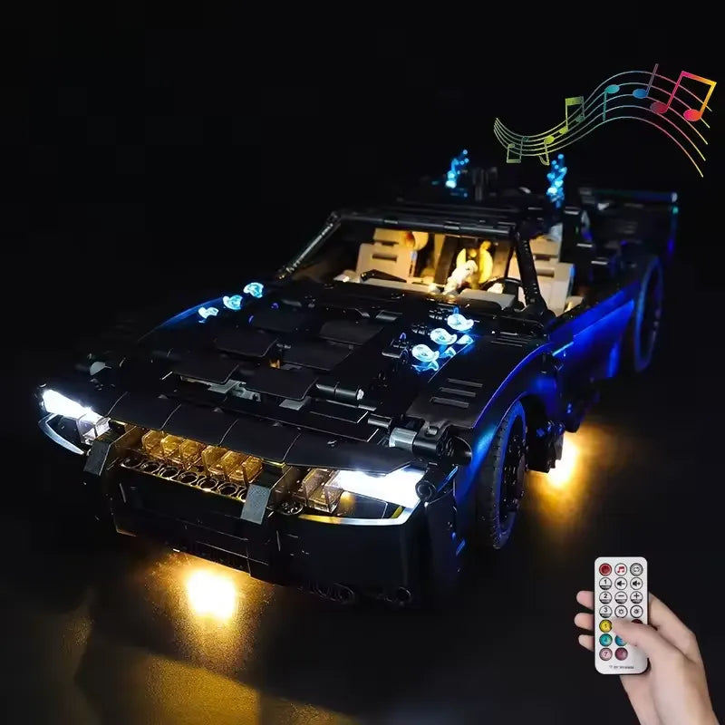 Light Kit for The Batman - Batmobile 42127 | Power Brickz™