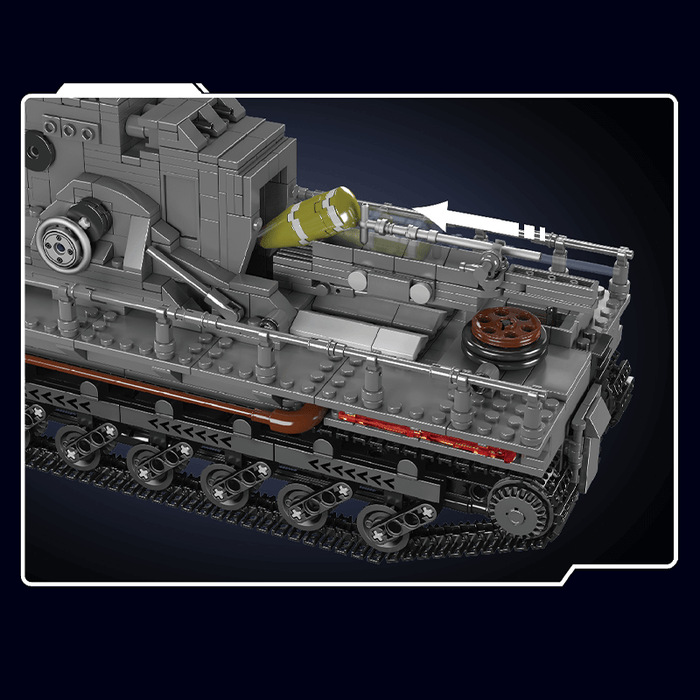 Karl Mortar Military Building Blocks Set | 1647 Pcs