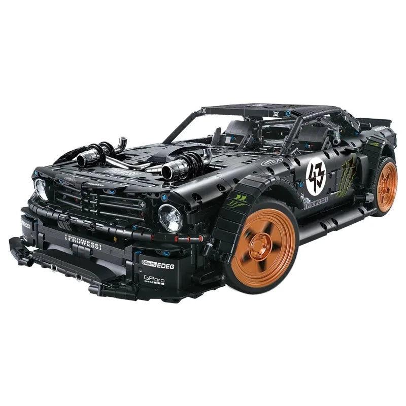 Drift V8 Fastback Muscle Car Building Blocks | 3145 Pcs