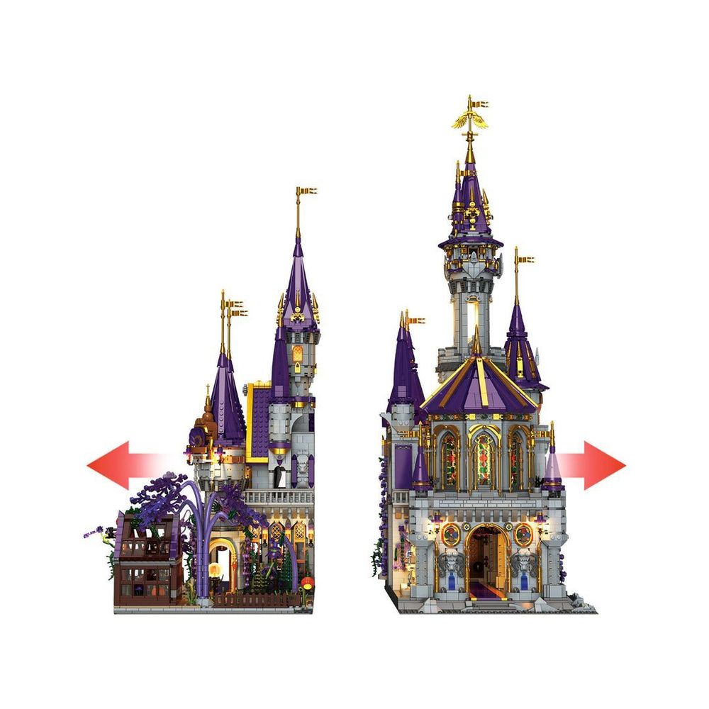 Magic Draculas Castle Medieval Building Blocks | 8514 Pcs