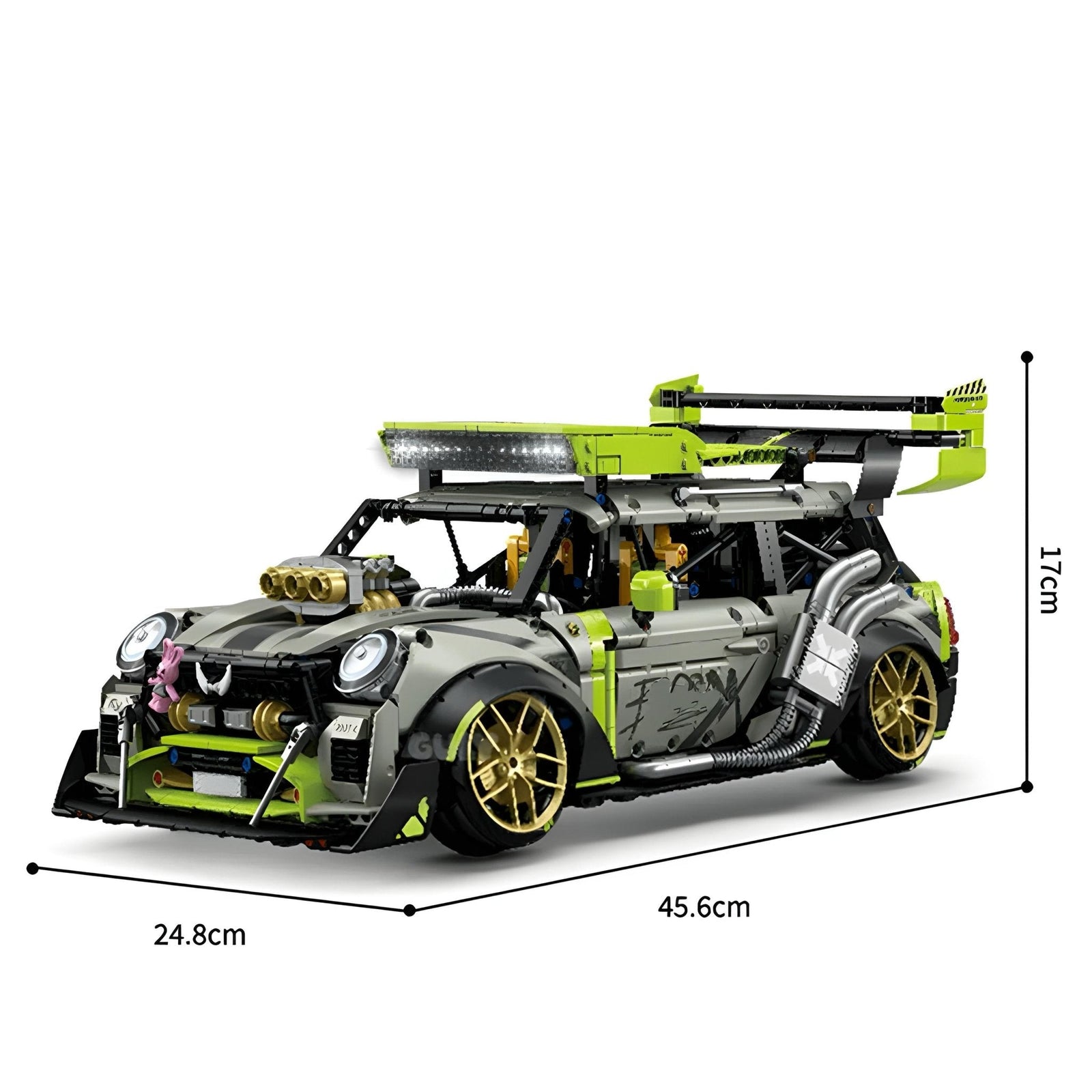 British Cooper Cyberpunk | 2549 Pcs 1:8 | Power Brickz