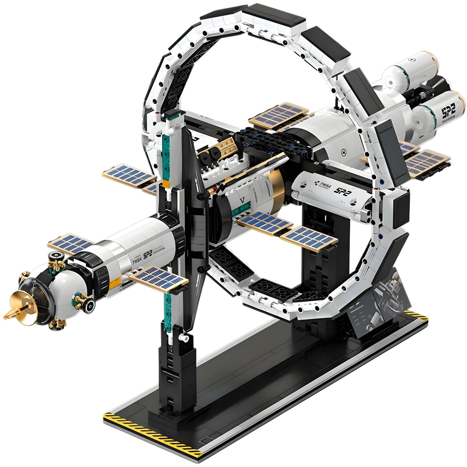 Modular Orbital Space Station Space Building Blocks | 2228 Pcs