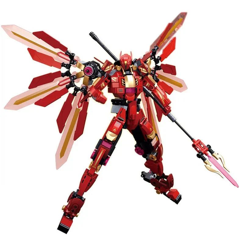Movie Halberd Athena Transforming Building Blocks Set | 511 Pcs