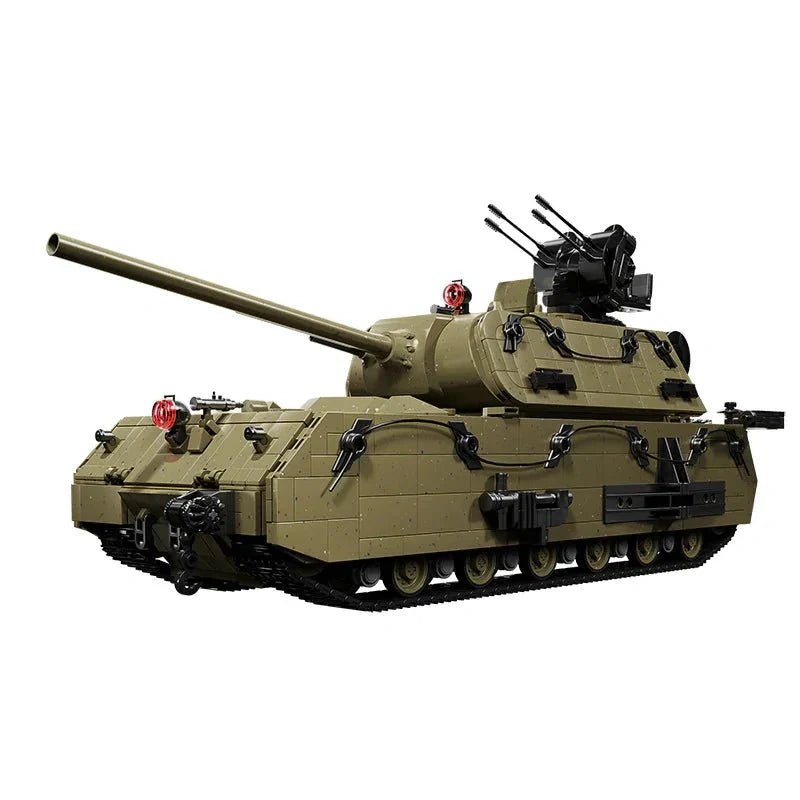 Panzer VIII Maus Tank Military Building Blocks Kit | 3339 Pieces