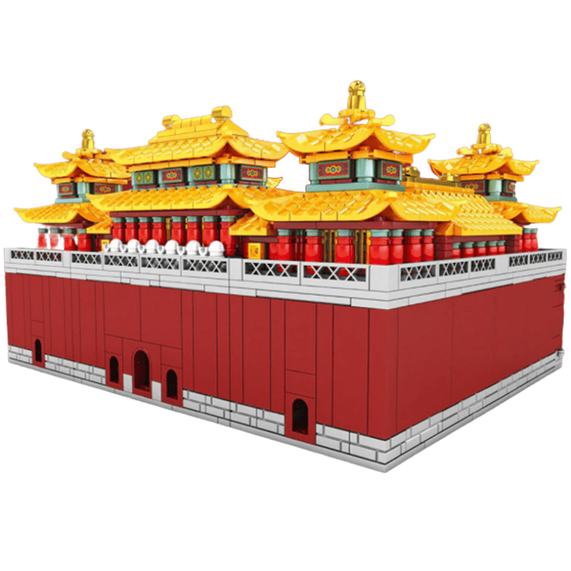 Red Dragon Palace Kit | 1904 Pieces 1:50 | Power Brickz