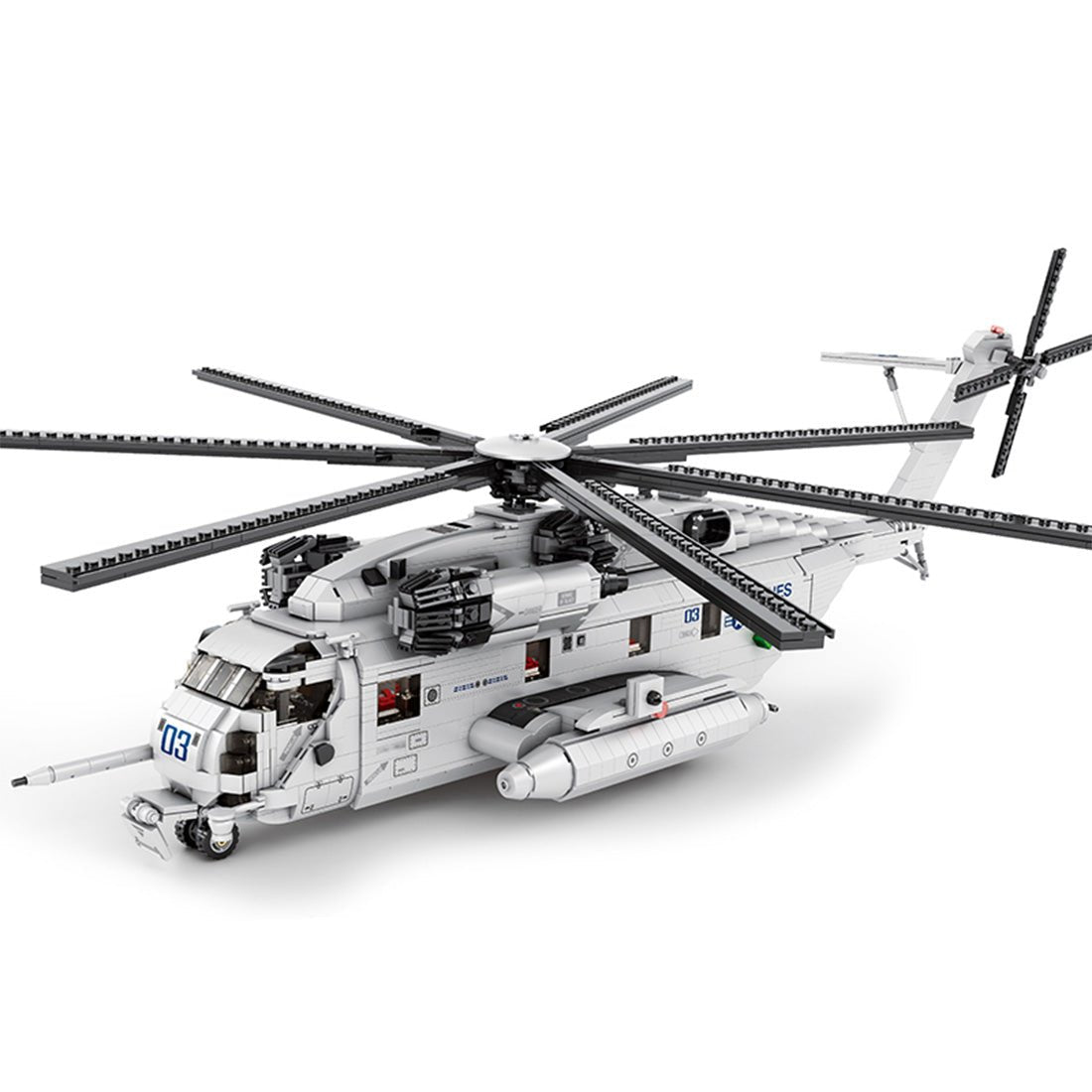 Sikorsky Ch-53K Super Stallion Building Blocks Kit | 2192 Pieces
