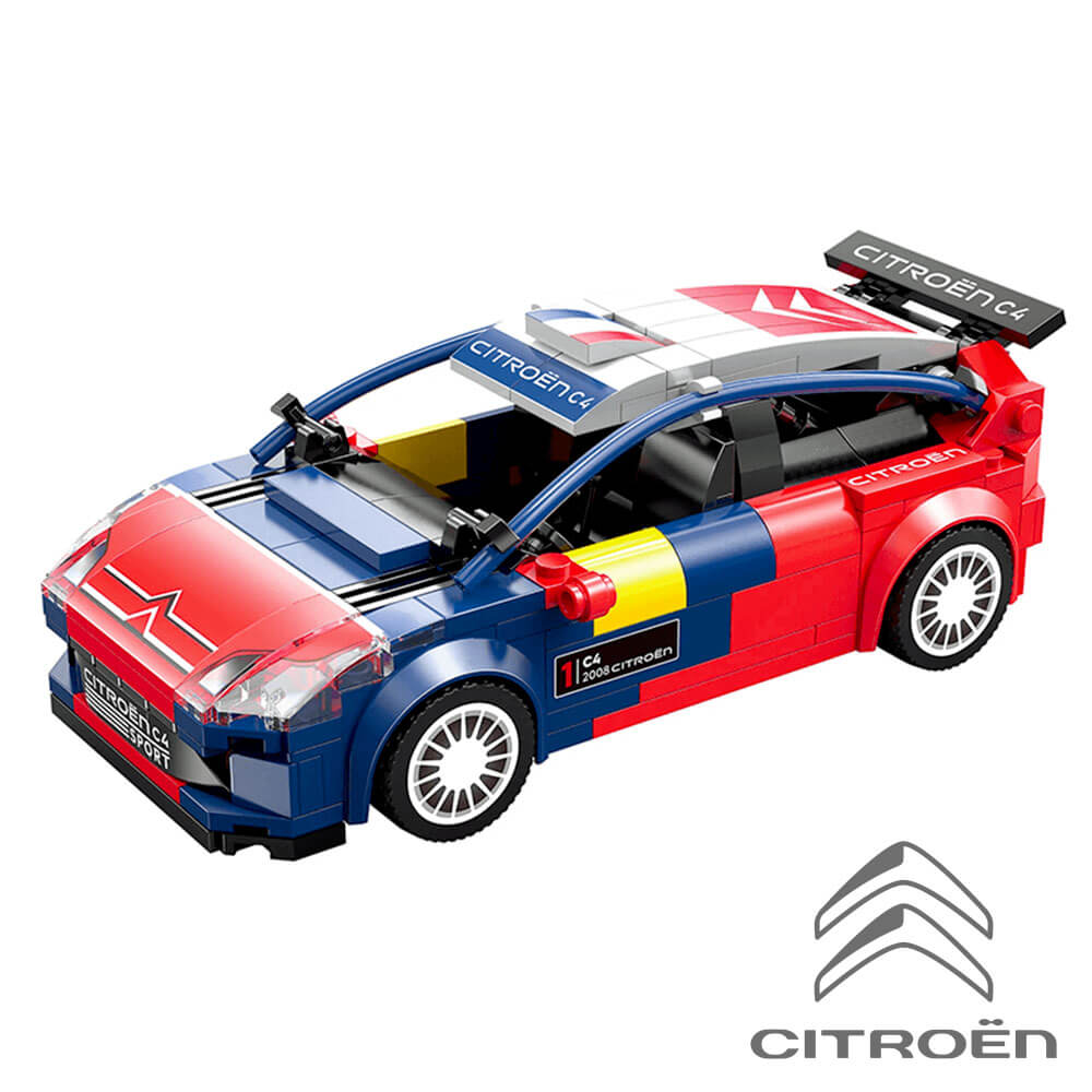 Citroen C4 WRC Classic Car Building Blocks | 295 Pcs