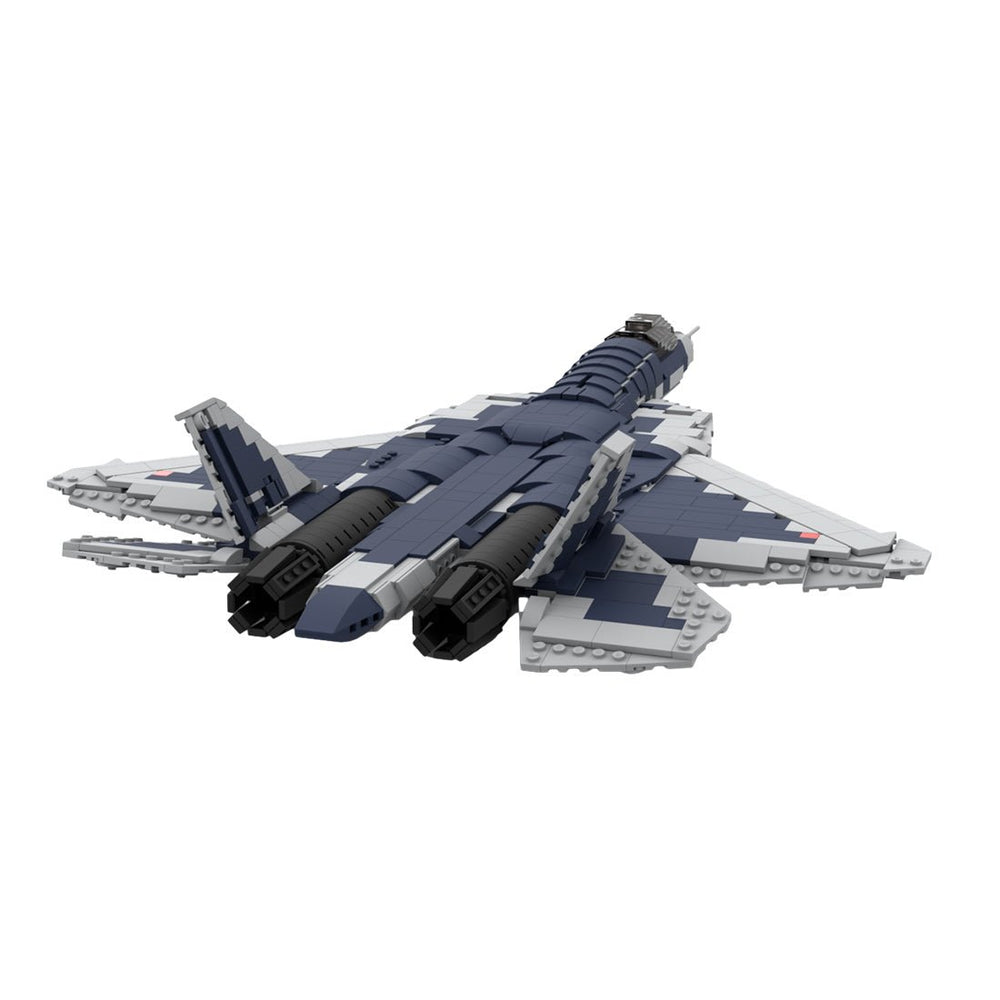 Su-57 Combat Aircraft Military Building Blocks | 1532 Pcs
