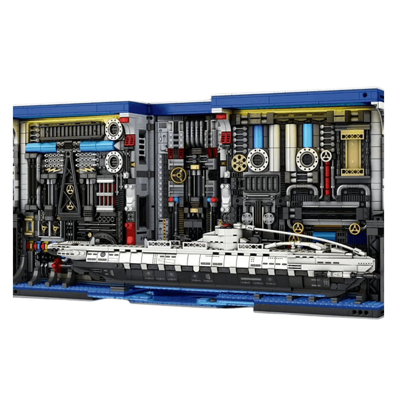 The Submarine Factory Architecture Building Blocks | 3465 Pcs