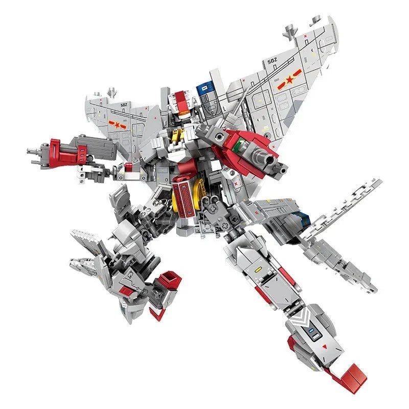 Transformers Robot Fighter Jet Building Blocks Set | 1232 Pcs