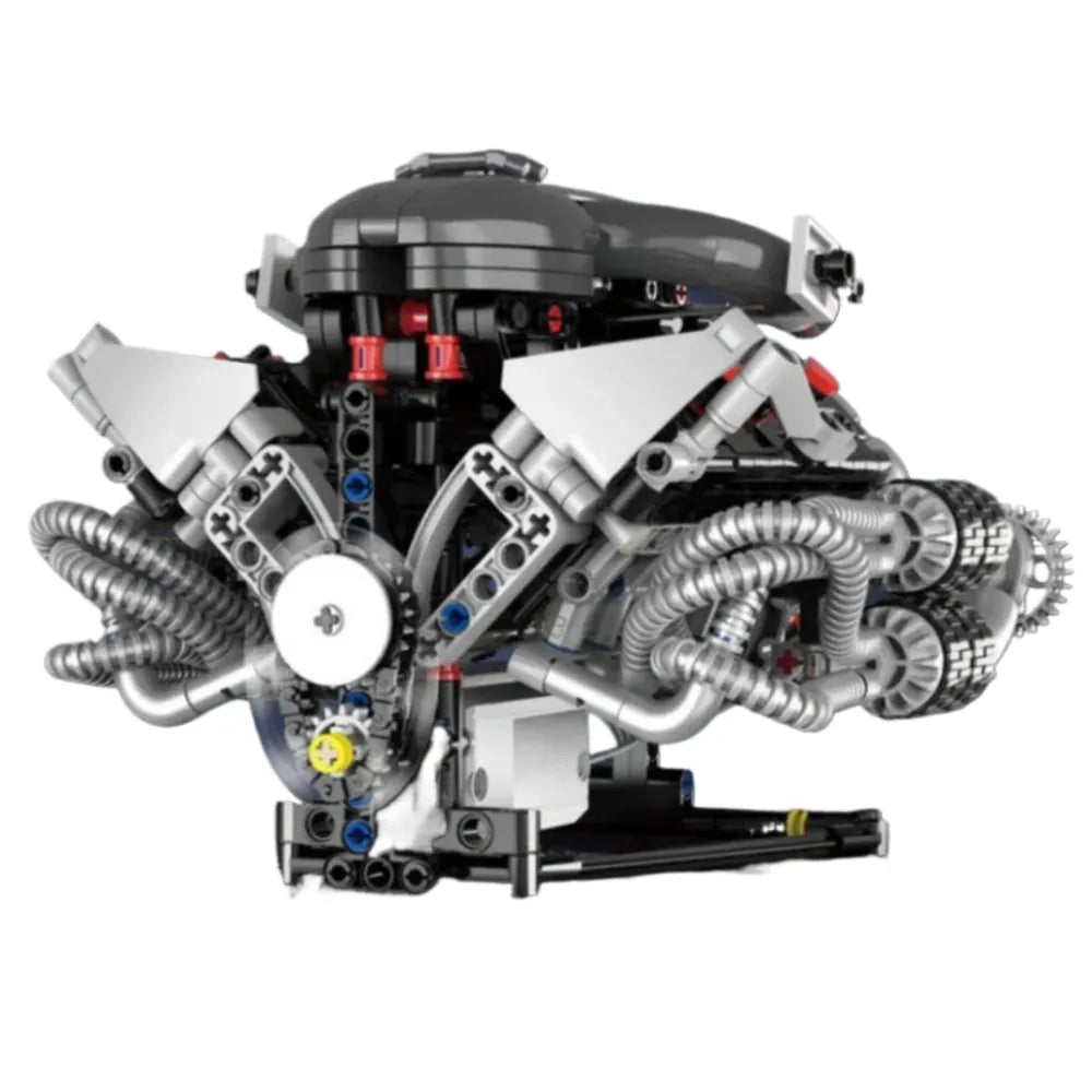US Muscle V8 Engine Building Blocks Kit | 689 Pcs